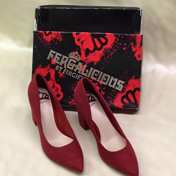 Fergalicious | Shoes | Fergalicious By Fergie Diva Red Pumps Size 9m ...